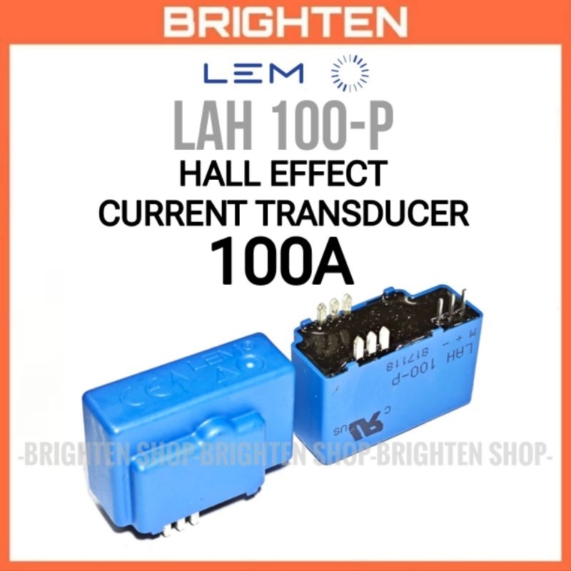 LEM LAH 100-P Hall Effect Current Transducer 100A Ampere Meter LAH100P ...
