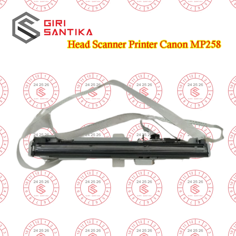 เครื่องพิมพ์สแกนเนอร์หัว Canon MP258 MP87 MP287 MP258 Scan Lamp ...