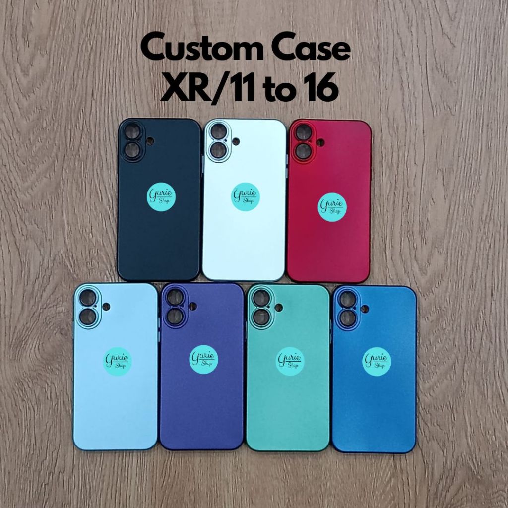 เคสซิลิโคนแบบกําหนดเอง "SOLID" XR/11 to Series 16 (2 กล้อง) | Shopee ...