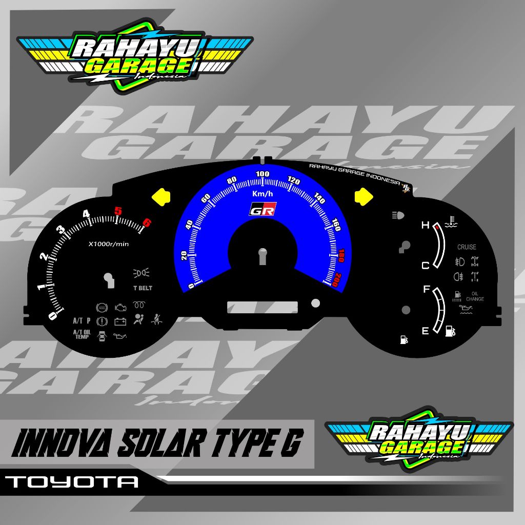 บอร์ด SPEEDOMETER ที่กําหนดเอง INNOVA OLD SOLAR TYPE G MANUAL และ ...