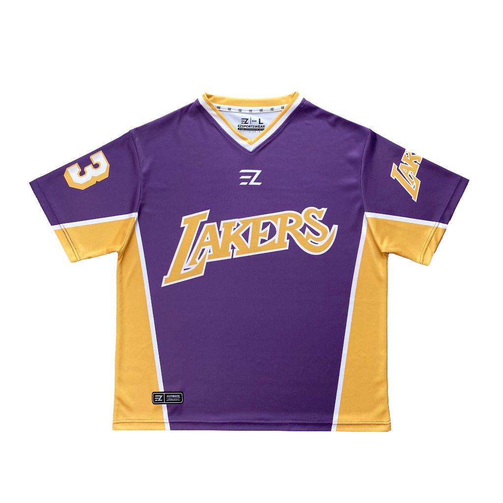UNGU [ORIGINAL] Los Angeles Lakers PURPLE 33 Bloke Core Edition Jersey ...