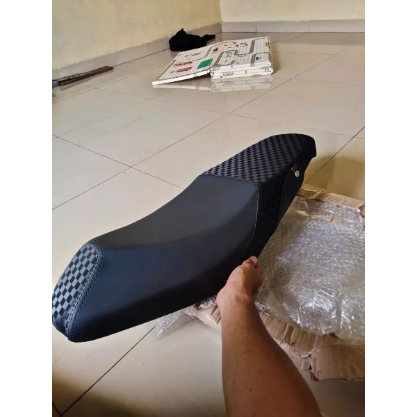 Custom MIO SPORTY SEAT MIO SMILE ROBOTIC LEATHER MBITECH | Shopee Thailand