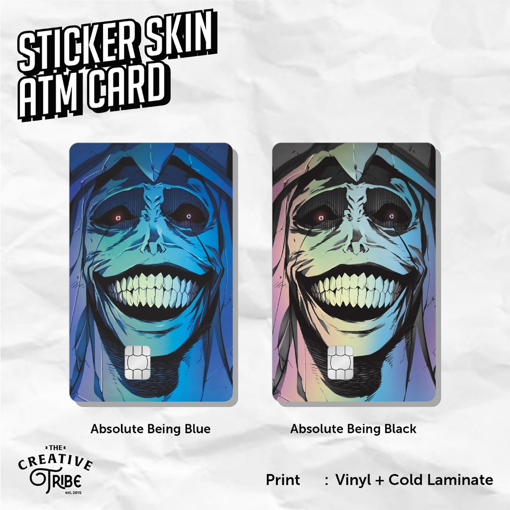 Absolute Being - สติ๊กเกอร์การ์ดเกม HOLOGRAM - Vinyl ATM Etoll Solo ...