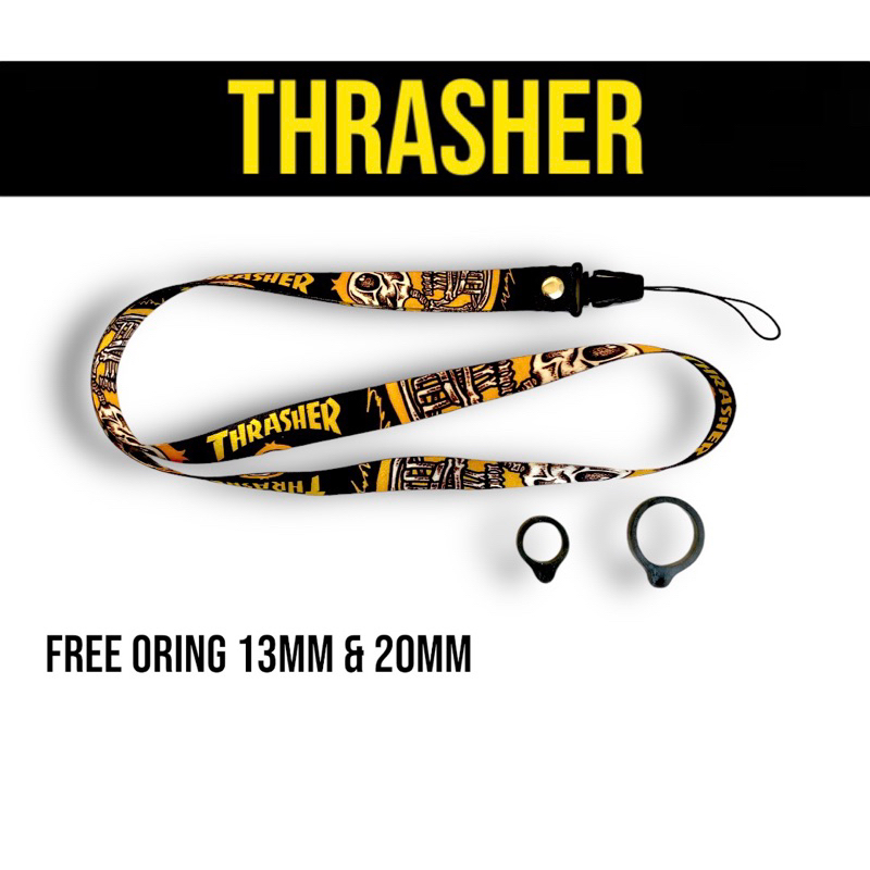 Gantungan Thrasher DUCK LANYARD ที่วางโทรศัพท์มือถือ | Shopee Thailand