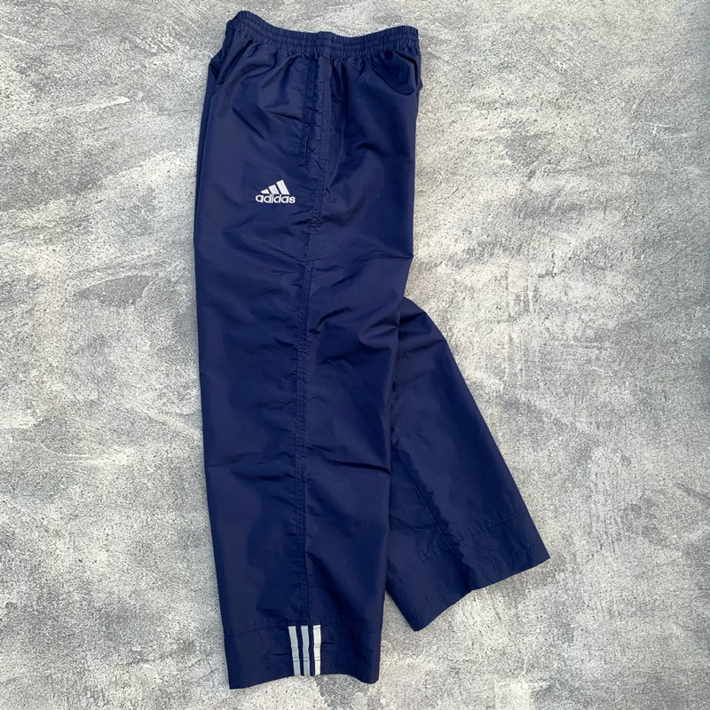 กางเกงวอร์ม Adidas Polyester สีกรมท่า | Shopee Thailand