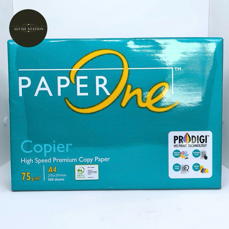 Hvs Paper A4 75 gr PaperOne/Paper One Photocoopy Paper | Shopee Thailand