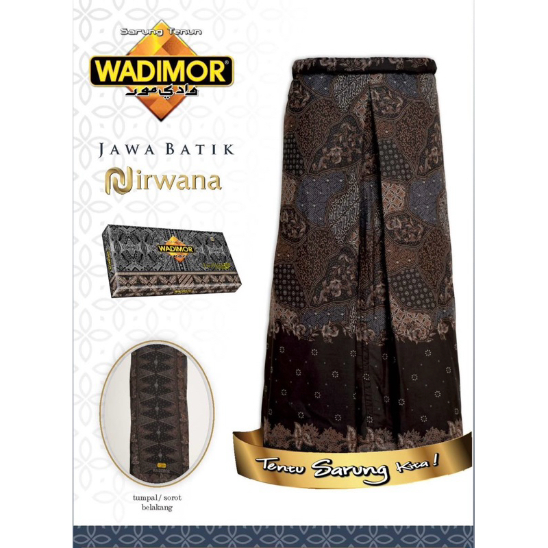Nirwana BATIK ชวา | Java Weaving Sarong Batik Nirwana Adult| Gus Iqdam ผ้าซิ่นบาติก | Shopee ...