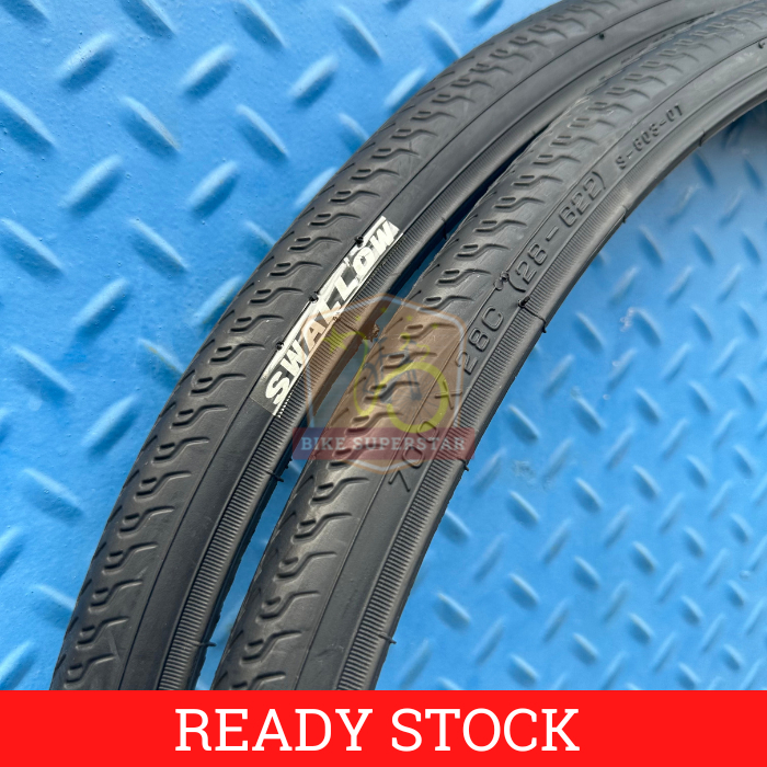 จักรยานยางนอกขนาด 700x28c Swallow Deli S-603 Road Bike Fixie Fixed Gear ...