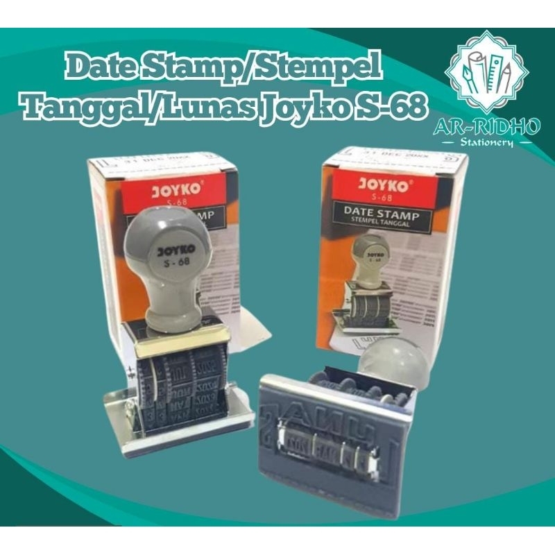 Date Stamp/Date Stamp/Lunas Joyko S-68 (ชิ้น) | Shopee Thailand