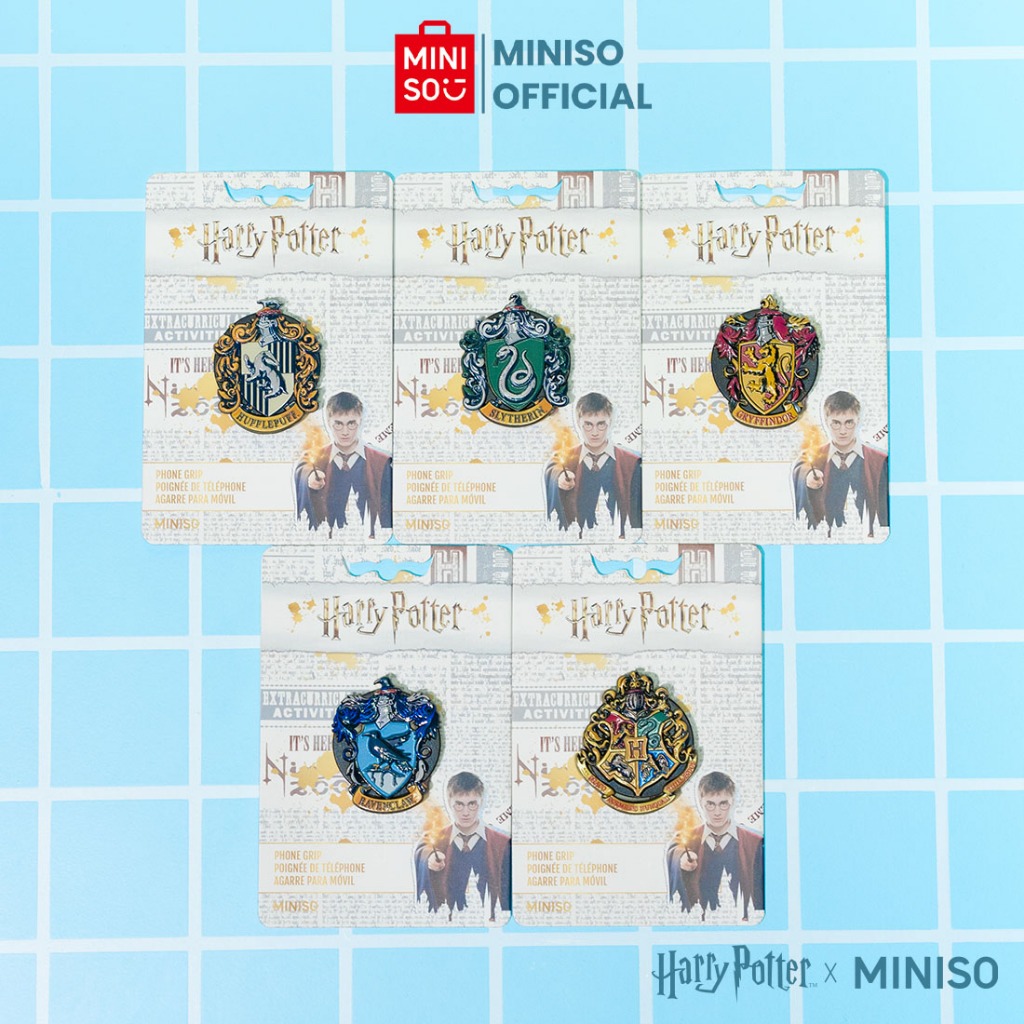 Miniso x Harry Potter Metal Phone Grip คอลเลกชันพิเศษ Harry Potter ด้ามจับโทรศัพท์มือถือน่ารัก ...