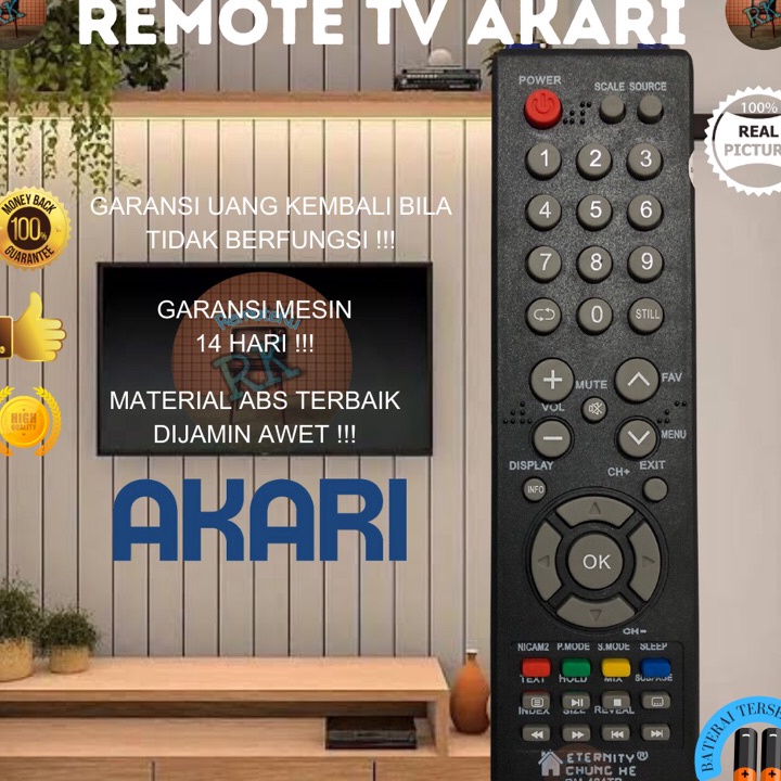 Akari lcd led TV Remote | Shopee Thailand