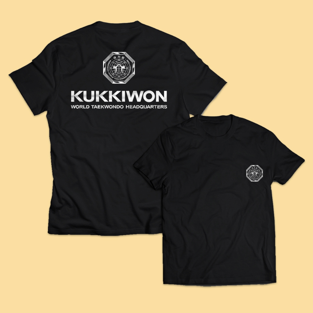 Kukkiwon TAEKWONDO LOGO Men & 39;s เสื้อยืดผู้ใหญ่ Unisex Tops PakeKaos ...