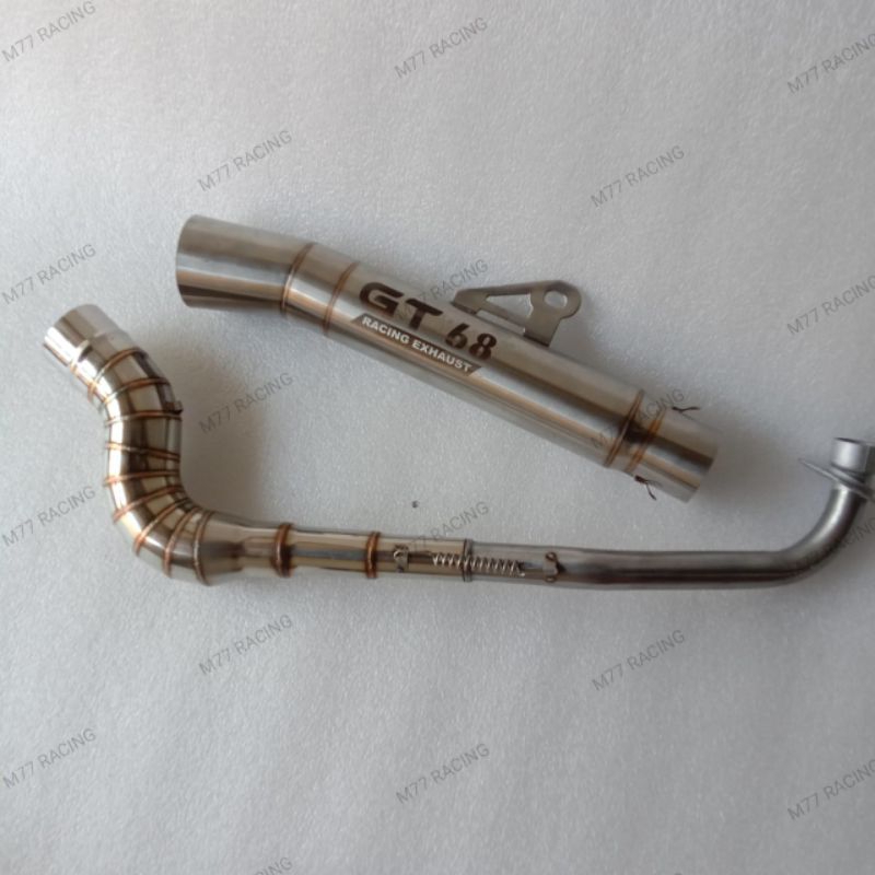 เปิด spec Canister GT68 Super เปิดท่อไอเสีย 51mm Xrm 110 /125 Wave 110/ ...