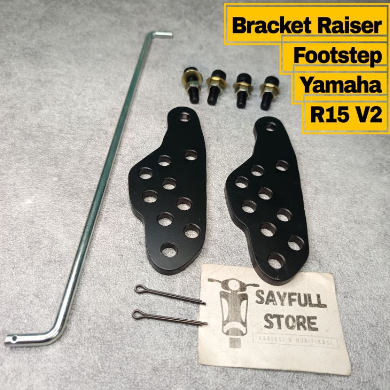 Yamaha R15 V2 Footstep Raiser R15 V2 Footstep Raiser ขายึดเท้า | Shopee ...