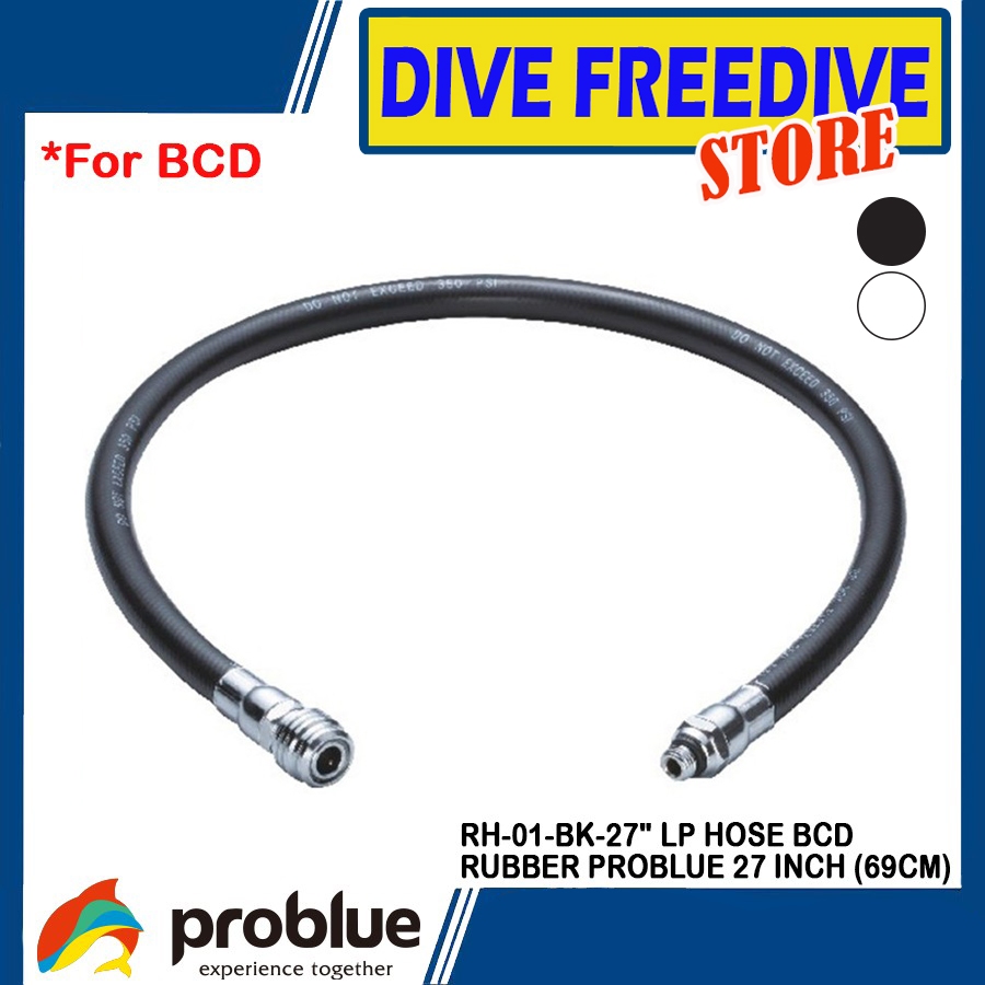 RH-01 ท่อ Lp แรงดันต่ํา BCD Problue ยาง 27 นิ้ว 69 ซม. BC ท่อดําน้ําลึก | Shopee Thailand