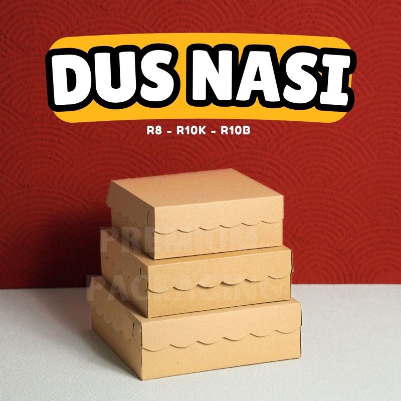 กล่องข้าวจัดเลี้ยง R8 R10K R10B KRAFT สีน้ําตาลลูกไม้/ กล่องข้าวพรจัด ...