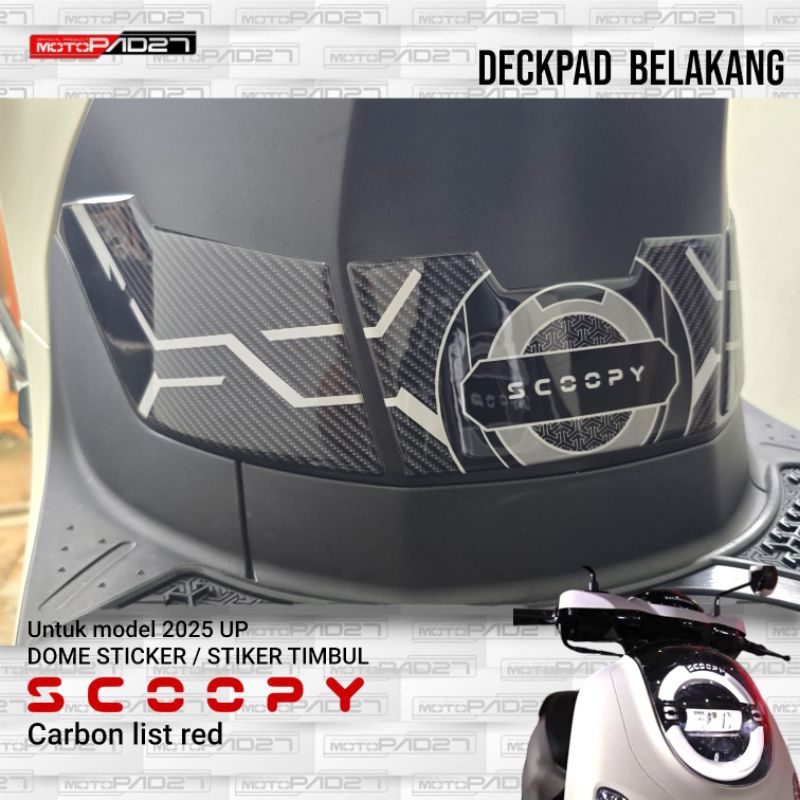 Honda NEW SCOPY 2025 อุปกรณ์เสริม RESIN นูน | Shopee Thailand