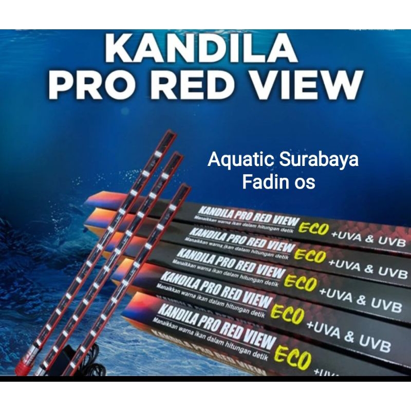 KANDILA PRO RED VIEW ECO SERIES + UVA UVB KANDILA T4 AQUARIUM ไฟ LED ...