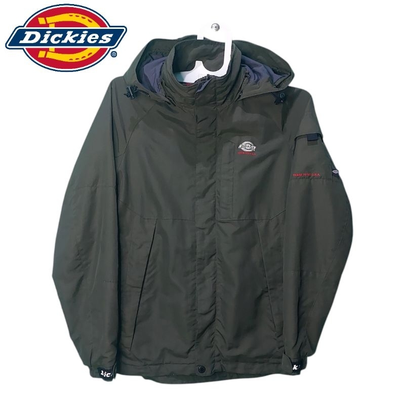 เสื้อแจ็คเก็ตกลางแจ้ง Dickies GORPORE SIDE POCKET ARMY สินค้าหายาก ...