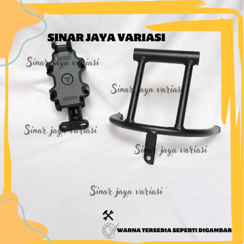 แพ็คเกจ GPS HP NMAX OLD STANDARD ที่วางโทรศัพท์ MOTOWOLF ALUMUNIUM ...