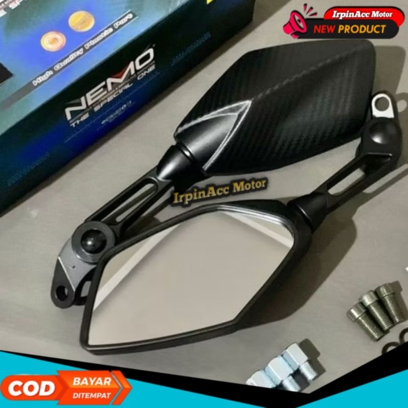 Original Ducati NEMO กระจกรถจักรยานยนต์ GMA NEMO 1008 Ducati PnP กระจก ...