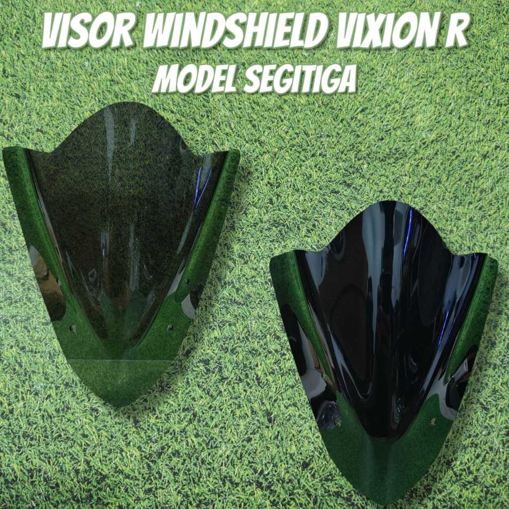 Visor VISION R กระจกบังลม VISION R สามเหลี่ยม รุ่น VIXION R NEW 155 ...