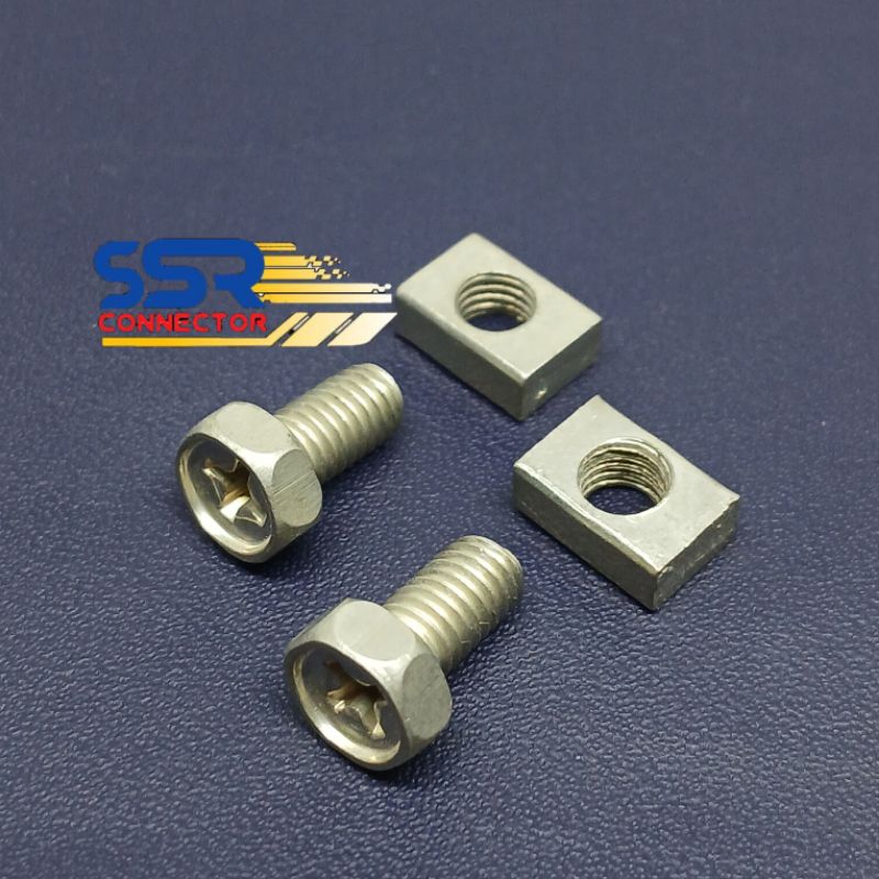 M5x10 กล่อง NUT DRY แบตเตอรี่ BOLTS 1 ชุด UNIVERSAL | Shopee Thailand