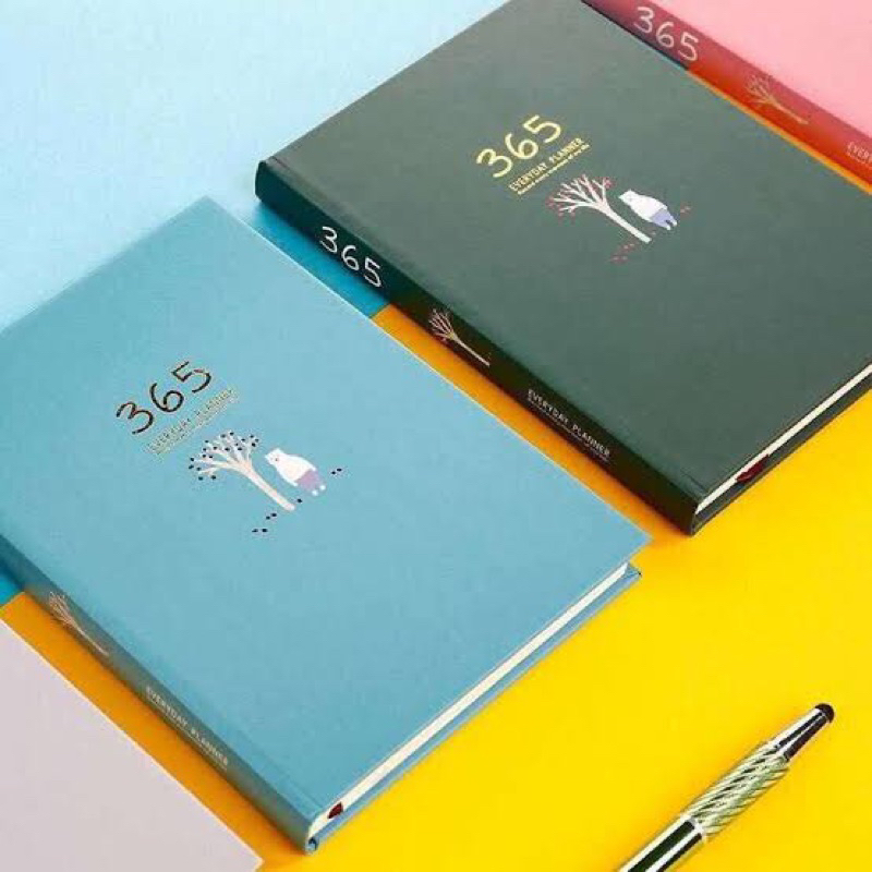 Daily Everyday Planner 365 Binder Book ปกใหม่รูปแบบสมุดไดอารี่สมุด ...