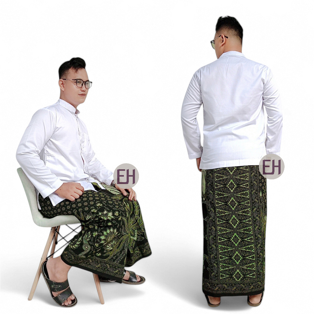 ผู้ชายหรูหราผ้าบาติกผ้าซิ่น Harmony Kausar Lasem Laseman Kembang Dream ...