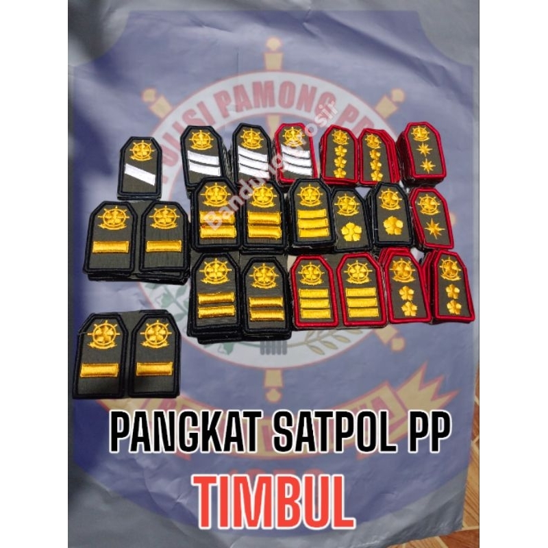 Rank / กลุ่ม satpol pp pol ปักนูน | Shopee Thailand
