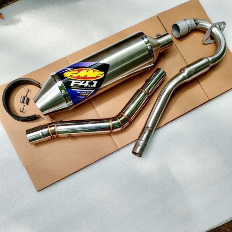ท่อไอเสีย FMF F4.1 ท่อไอเสียเปิด 1 ชุดสําหรับ Ksr 110 Klx 150 Crf 150 ...