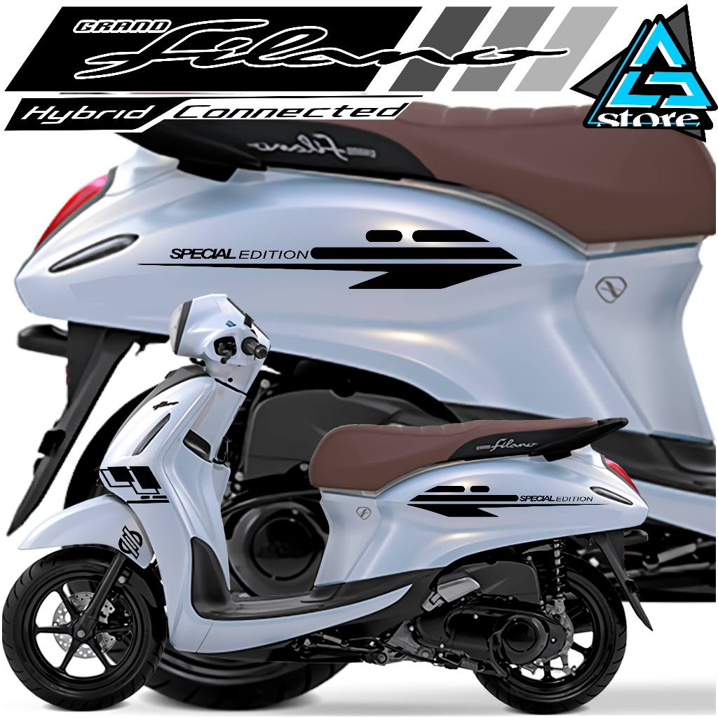 สติ๊กเกอร์ตัด/fl.209/stripping GRAND FILANO/GRAND FILANO STICKERS/LOGO ...