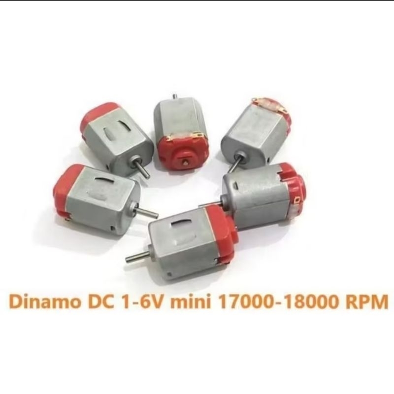 Dc 1-6V Mini Dynamo 17000-18000 RPM เพลา 2 มม. Dynamo ขนาดเล็ก | Shopee ...