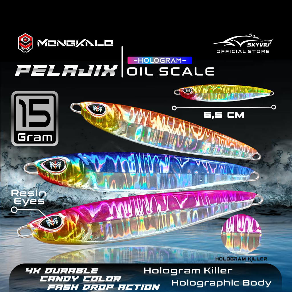 Micro Jig 15 กรัม SALARYX 15gr Metal Jig 15g 15 gr 15 g เหยื่อ Jiging ...