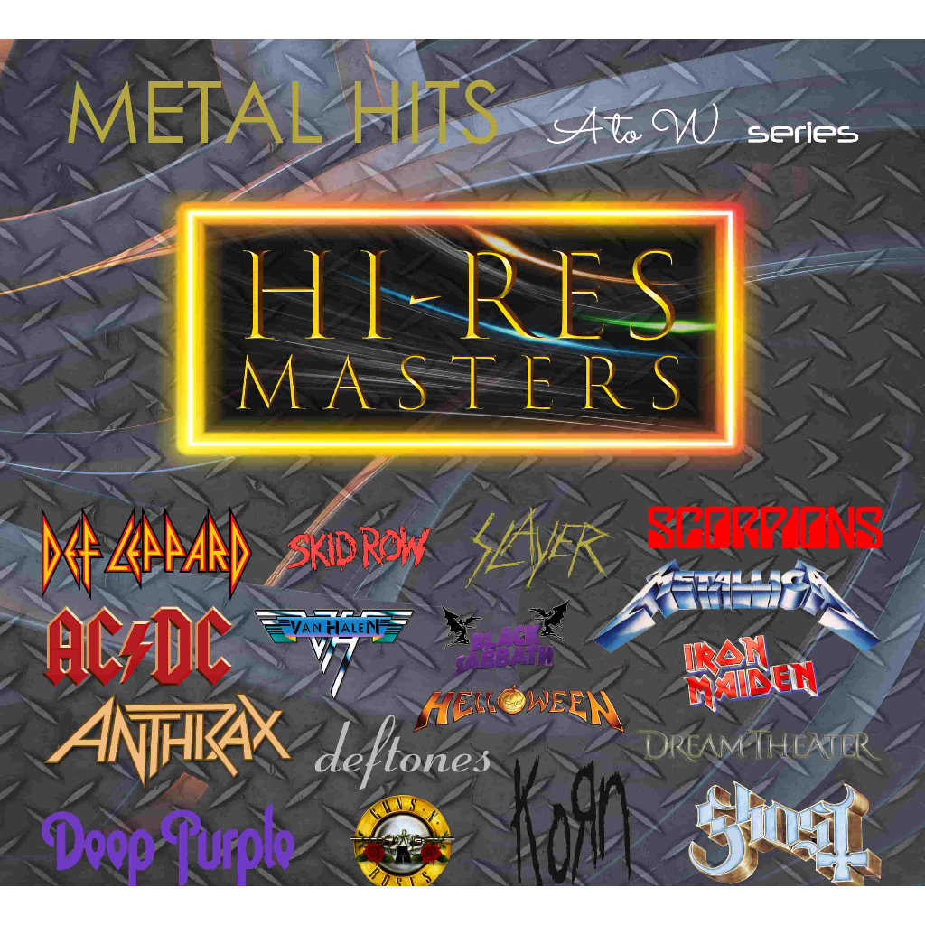 Cd audio Metal Hits, A to W Hi-Res Masters + Rock Metal + K2HDPro ...