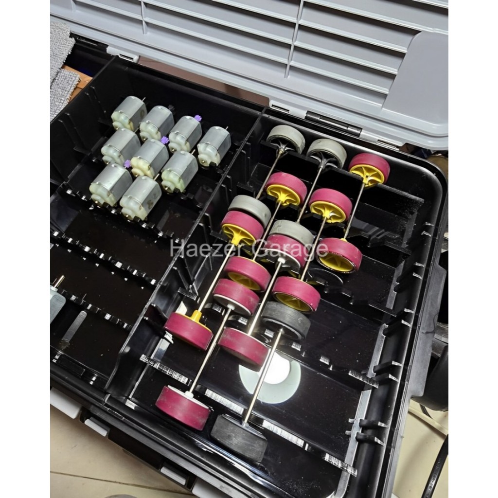 Tamiya Carry Pit Bulkhead 95221 ยาง/ไดนาโมอุปกรณ์เสริมกล่องอะคริลิค ...