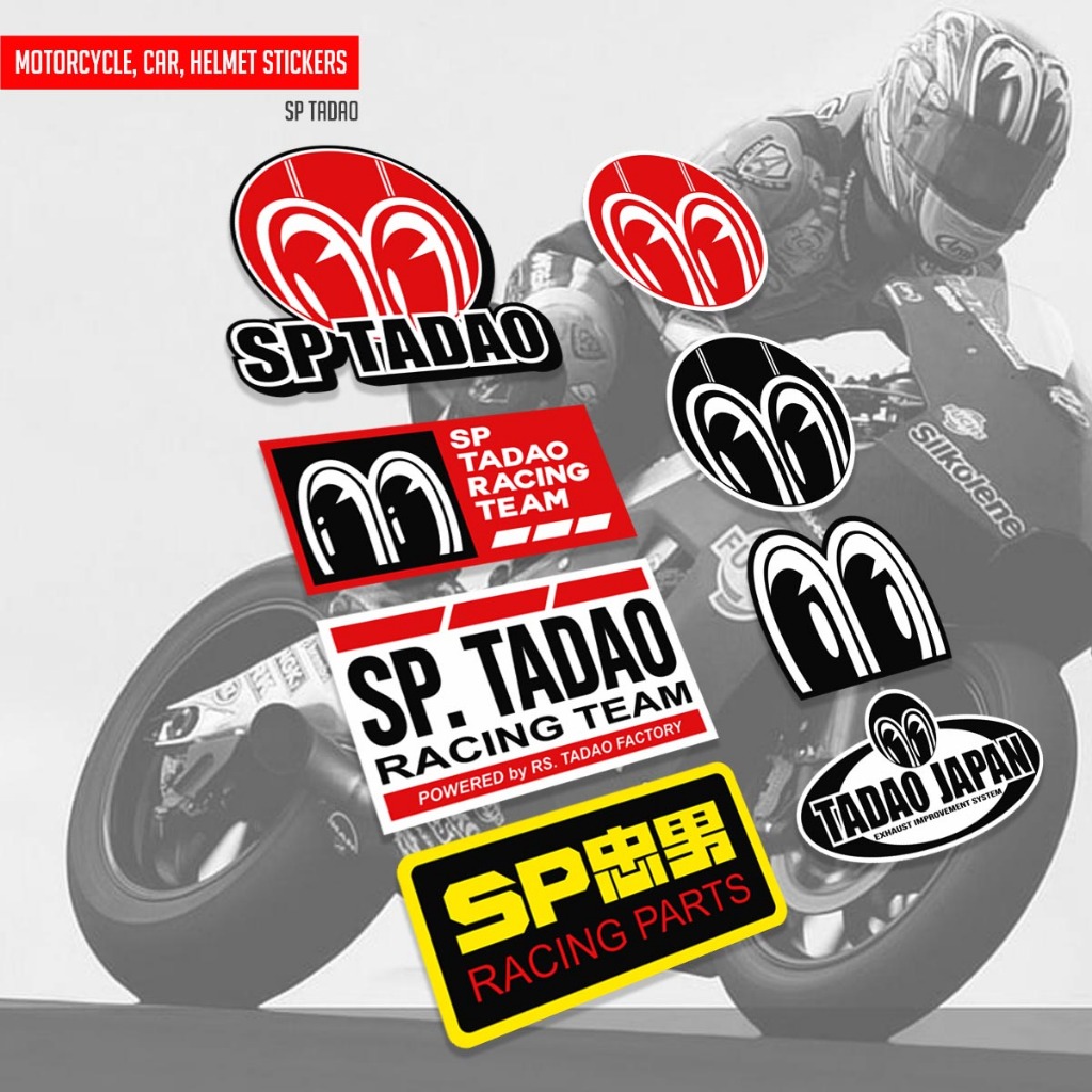 Nakano SP Tadao Eyes Motorcycle & Helmet Racing Sponsor Sticker beat ...