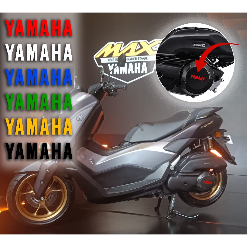 NMAX TURBO CVT สติ๊กเกอร์ NMAX TURBO TECH MAX CVT สติ๊กเกอร์ | Shopee ...