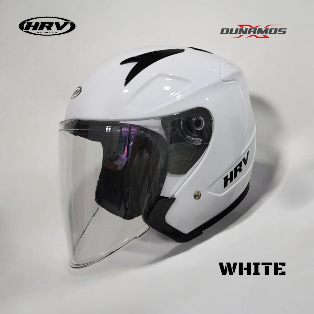 หมวกกันน็อค HRV DUNAMOS SOLID SNI | Shopee Thailand