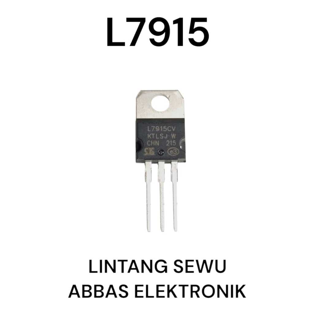 Ic Regulator L7915 7915CV L 7915 ตัวควบคุมทรานซิสเตอร์ | Shopee Thailand