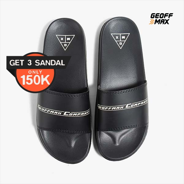 Geoff Max - Swat Black | รองเท้าแตะผู้หญิงรองเท้าแตะกันลื่นเลอะเทอะ ...