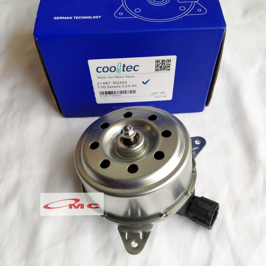 พัดลมมอเตอร์ AC พัดลมหม้อน้ํา COOLTEC Nissan Serena C24 Xtrail T30 21487-EQ30A-COOLTEC | Shopee ...