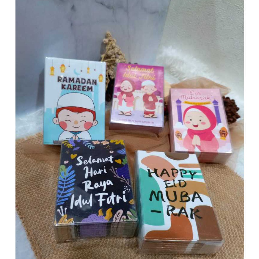 Kp8 CUCI GUDANGGROSIR HOLIDAY สิ่งแวดล้อม 5 แผ่น ANGPAO HARI RAYA IDUL ...