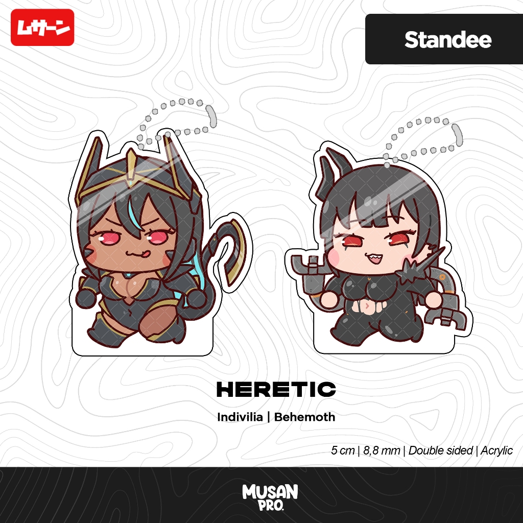 Nikke Heretic - Indivillia - Behemoth - Misan - Fan Merch | Shopee Thailand