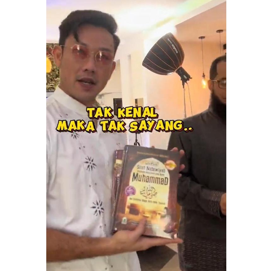 หนังสือ NABI Bonus AUDIOBOOK Sirah Nabawiyah ORI ปกแข็ง - ประวัติศาสตร์ ...