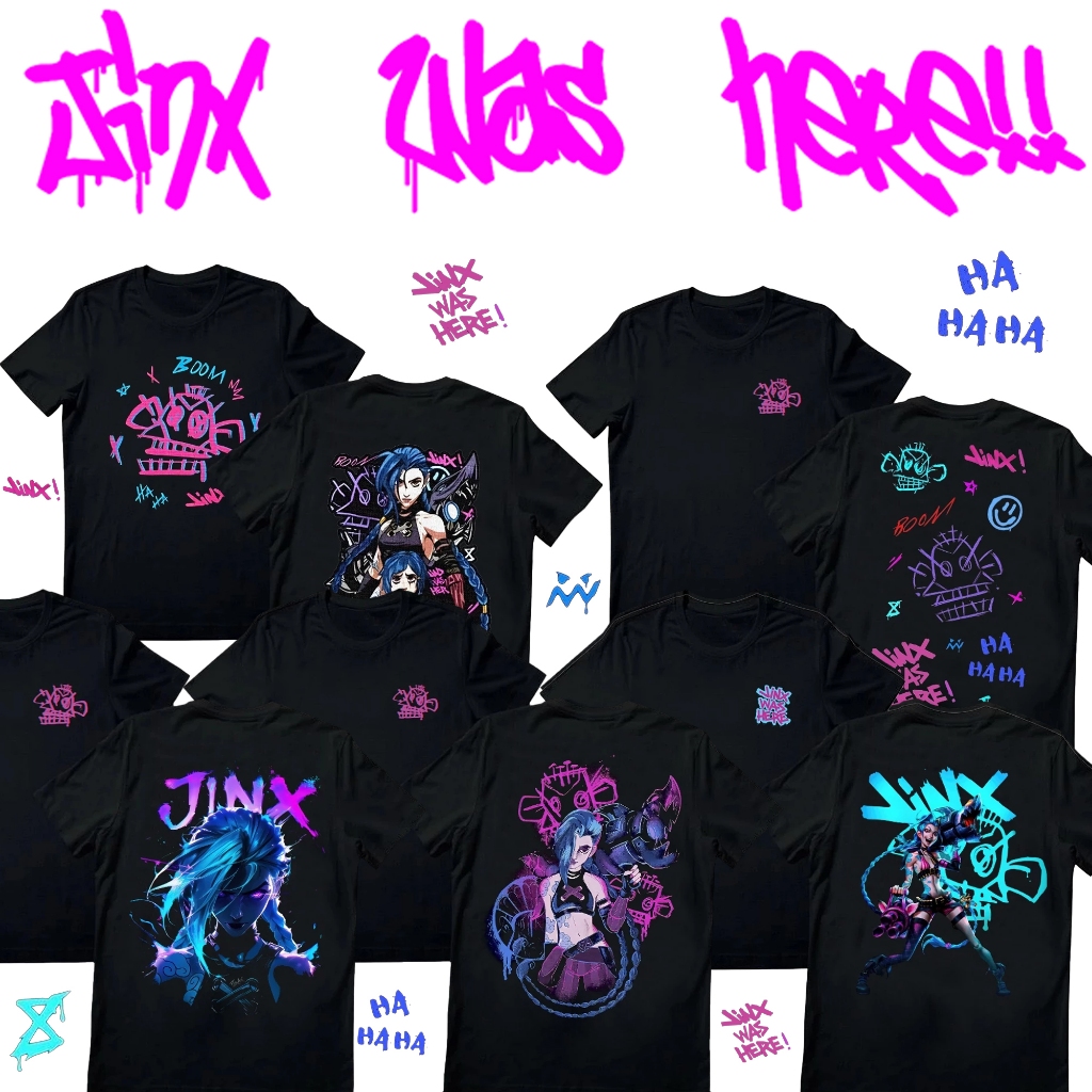 [ LOL ] Series Arcane T Shirt 24s 200 gsm Unisex Kaos Distro League Of ...