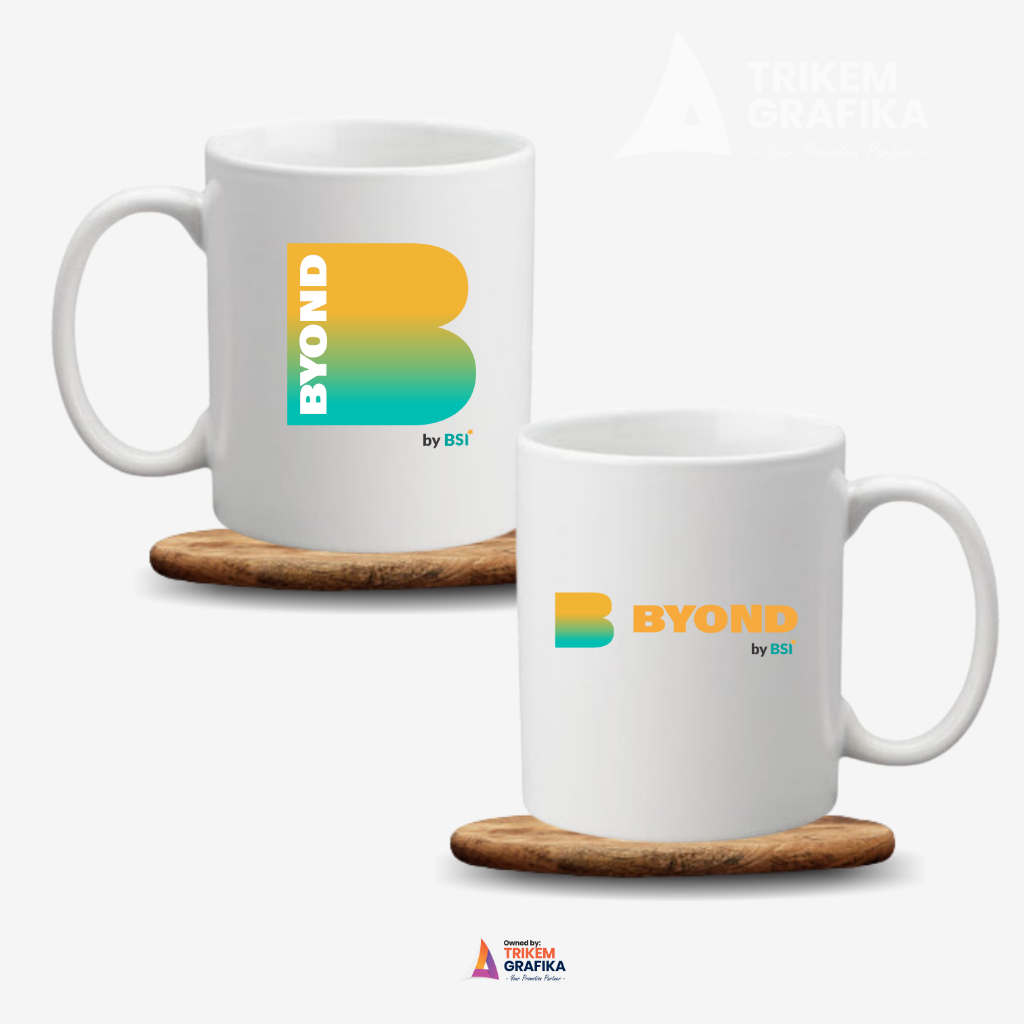 อินโดนีเซีย BANK SHARIA แก้วเซรามิค Trichem พิมพ์แก้วเซรามิคด้วย BYOND ...