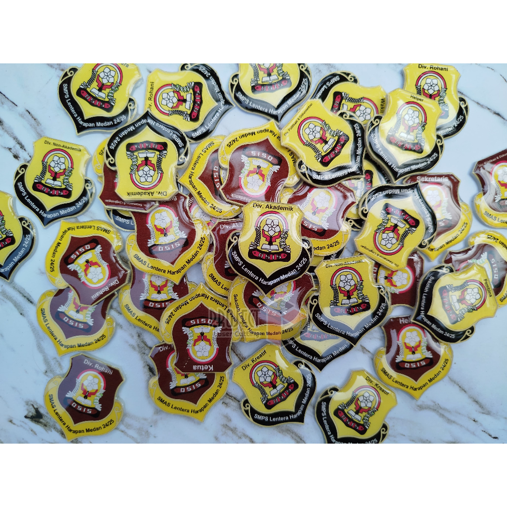 Osis PIN, MPK PIN, PMR PIN, ORGANIZER PIN อะคริลิค EKTRA PIN, ACRYLIC ...