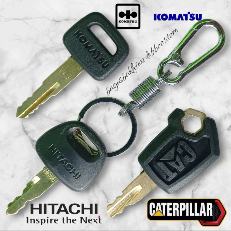 Gantungan Caterpillar Komatsu Key Hitachi / Caterpillar Master Key ...