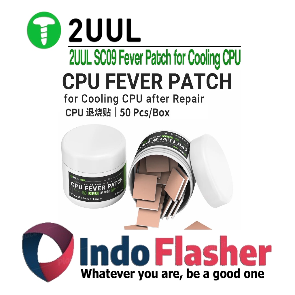 2uul SC09 CPU Fever Patch สําหรับระบายความร้อน CPU หลังจากซ่อม CPU ...